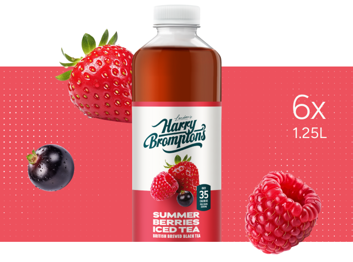 Summer Berries Iced Tea 6 x 1.25L – Harry Brompton's